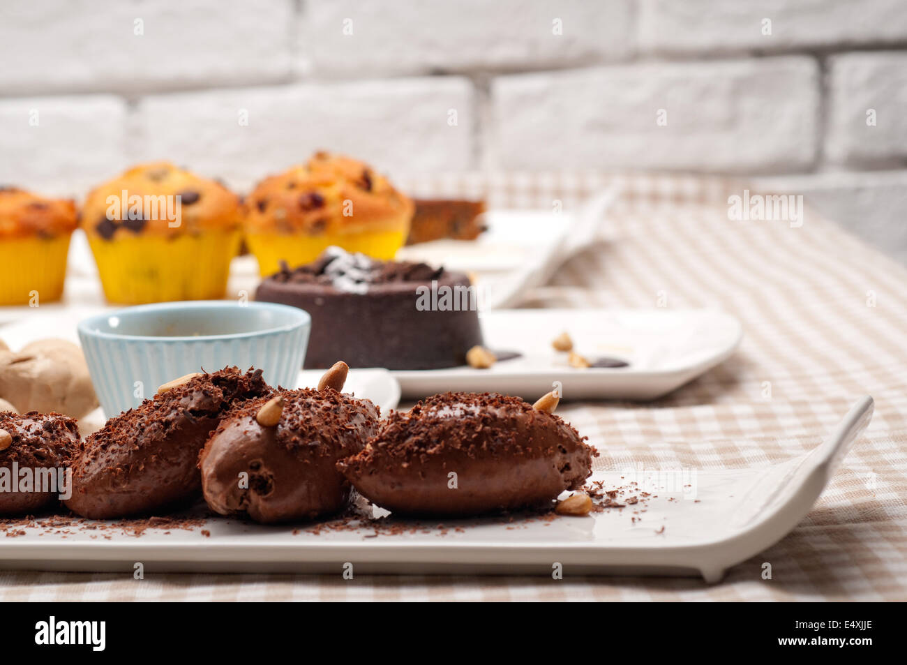group of various dessert cake Stock Photo - Alamy