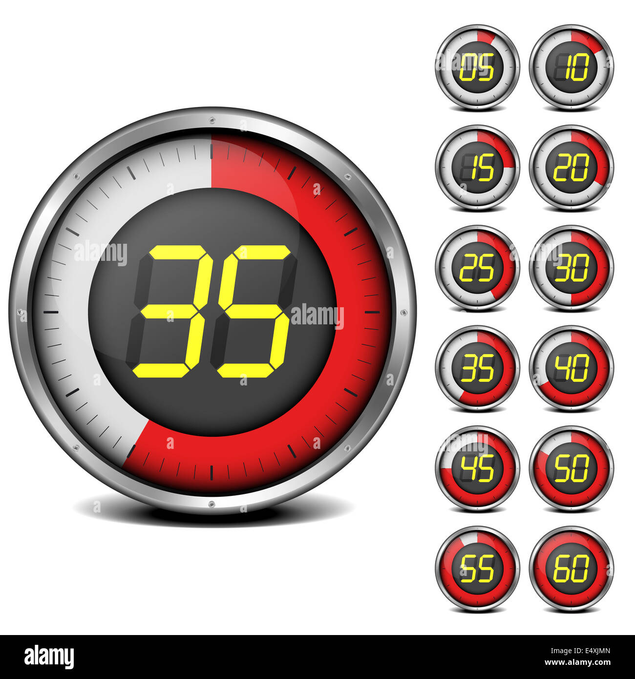 Timer digital stopwatch hi-res stock photography and images - Alamy
