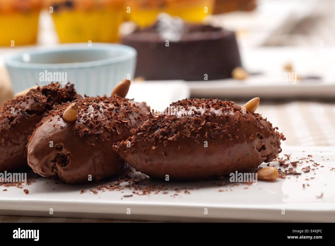 group of various dessert cake Stock Photo - Alamy