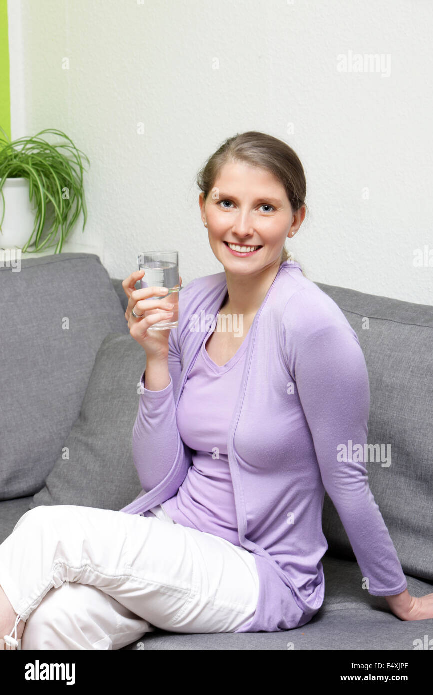 Water hydration thirsty woman healthy hi-res stock photography and images - Alamy