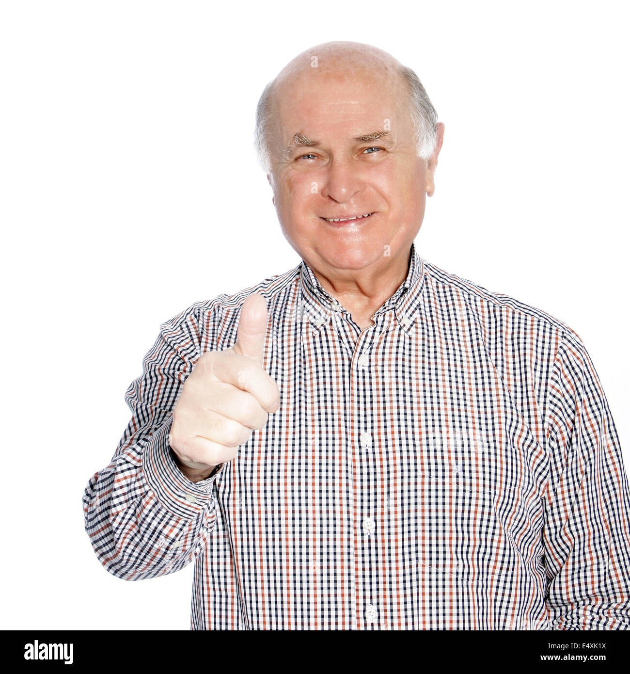 Smiling senior man Stock Photo - Alamy