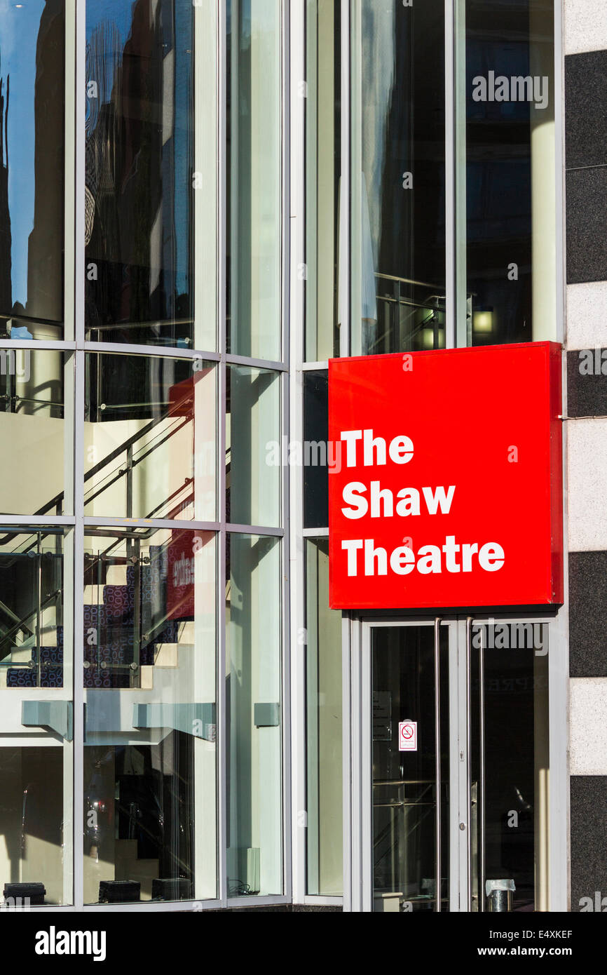 The Shaw Theatre - London Stock Photo - Alamy