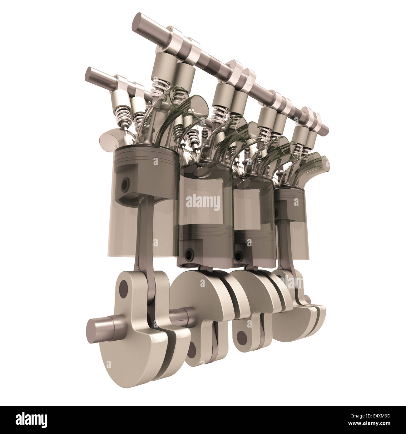 Transparent car engine Cut Out Stock Images & Pictures - Alamy