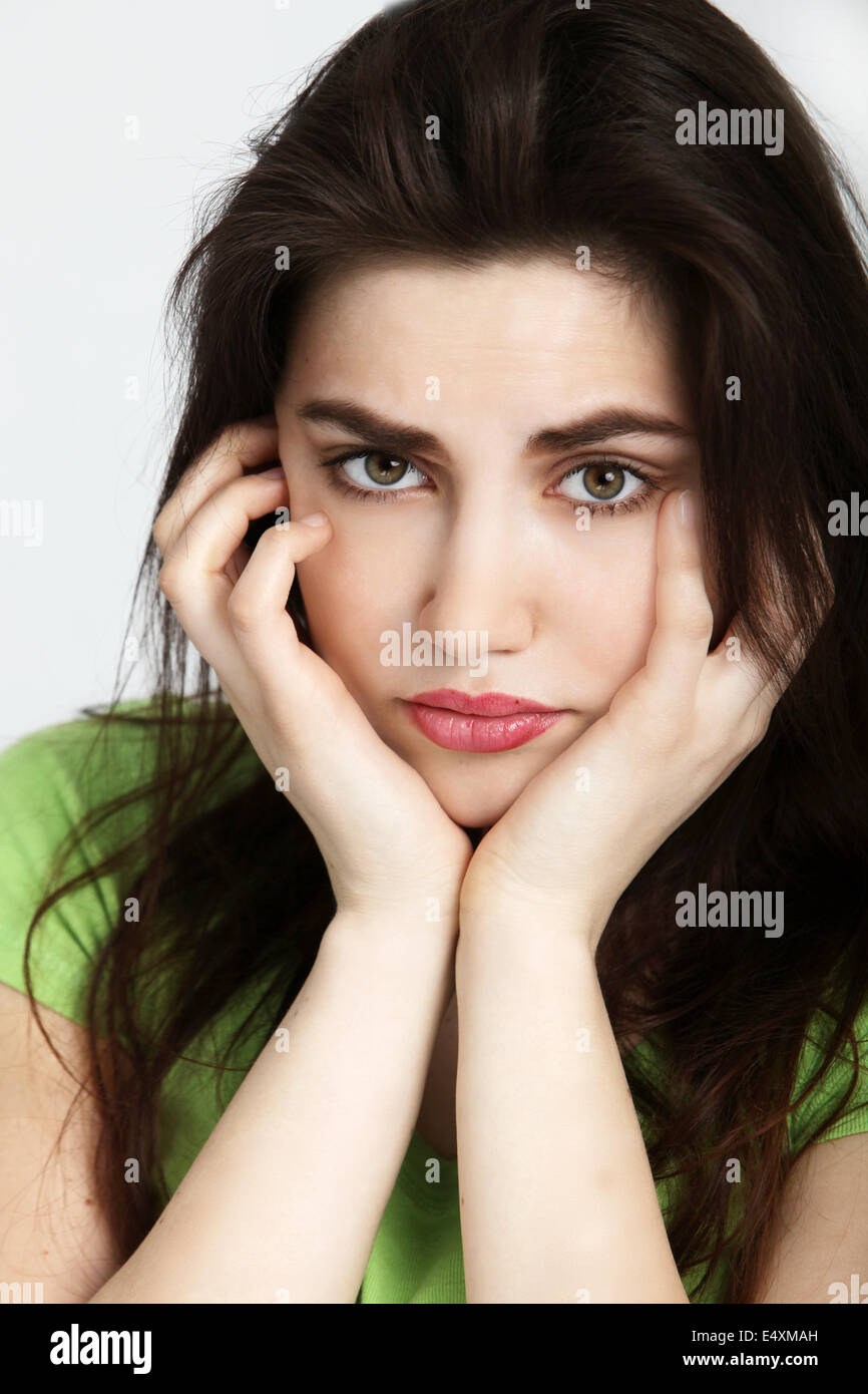 Grumpy woman hi-res stock photography and images - Alamy