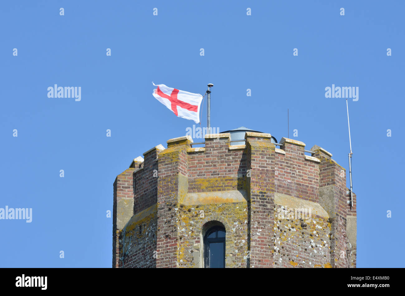 Castle tower top Stock Photo - Alamy