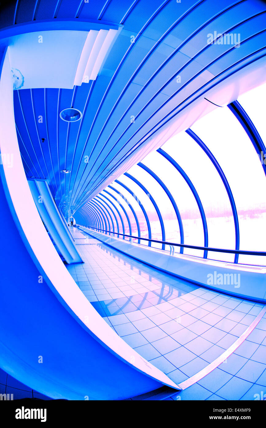 Indoor pedestrian bridge hi-res stock photography and images - Alamy