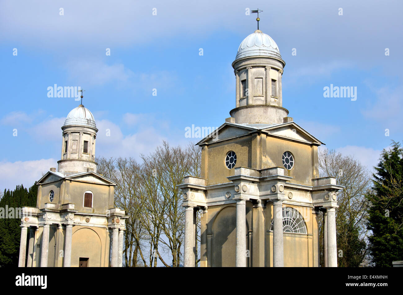 Two stone towers hi-res stock photography and images - Alamy