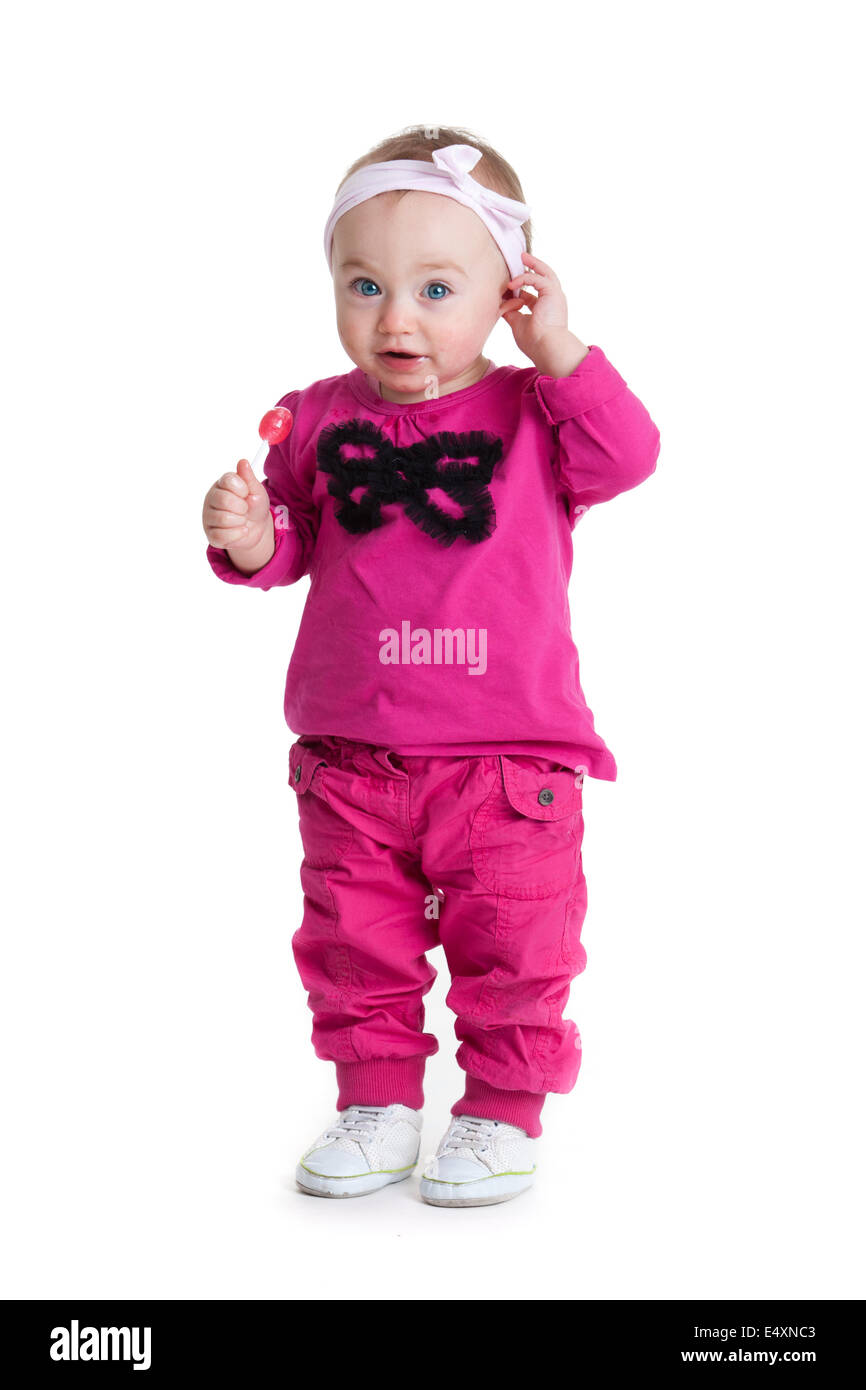 Adorable little baby girl Stock Photo - Alamy