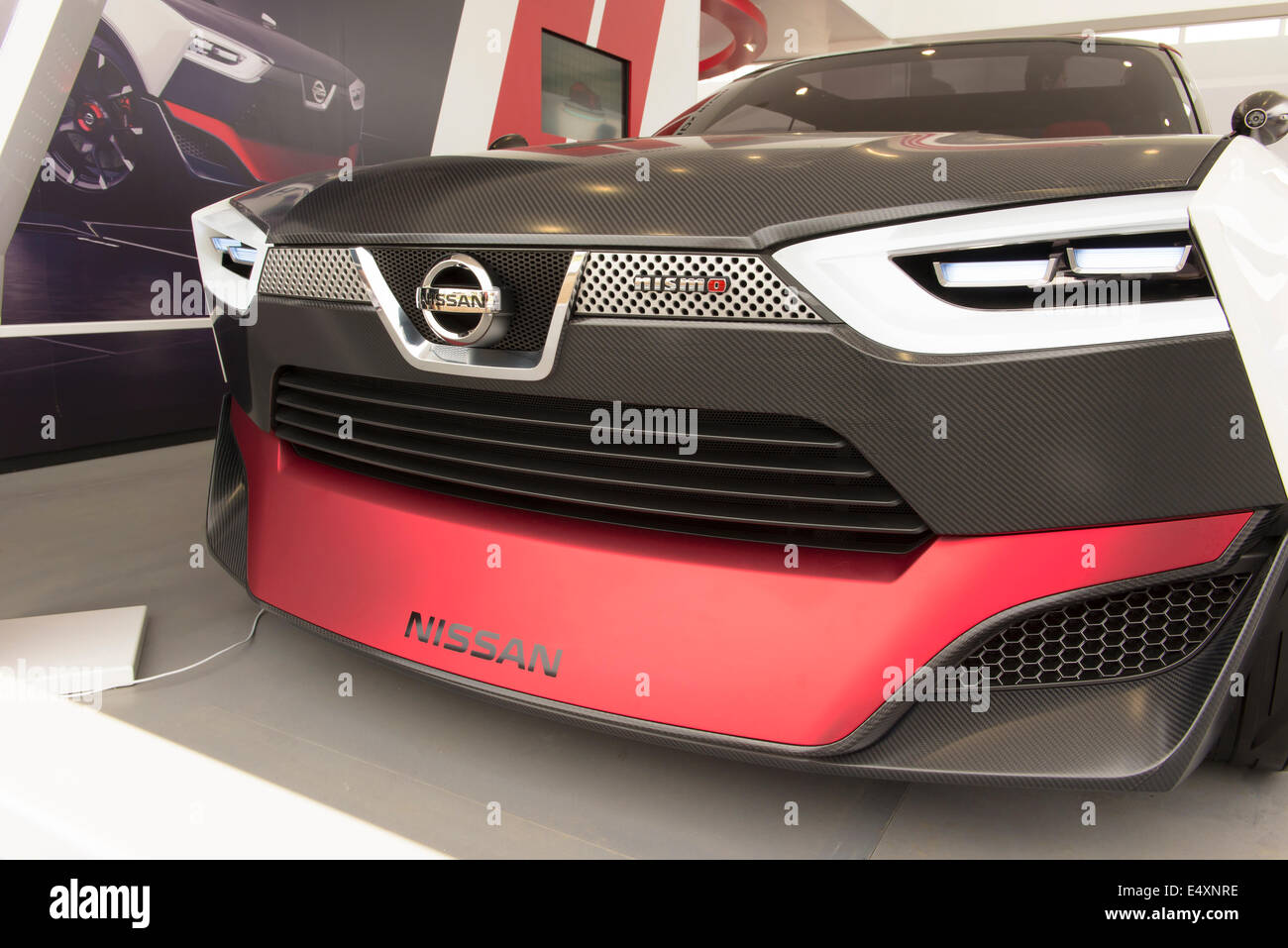 Nissan Nismo motor vehicle on nissan stand at goodwood festival of ...
