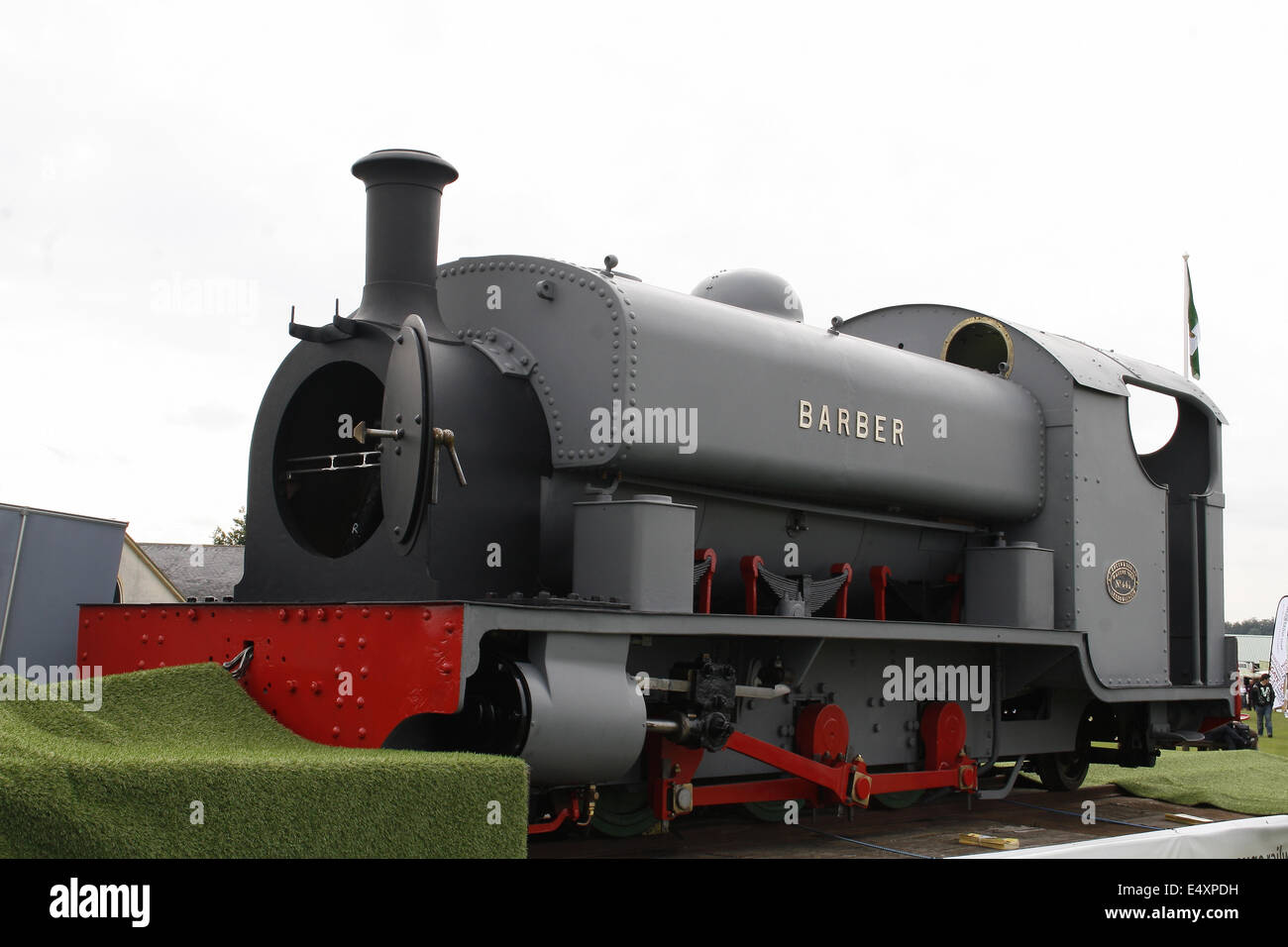 "Barber" Steam train at Great Yorkshire Show, Harrogate, Yorkshire, UK ...