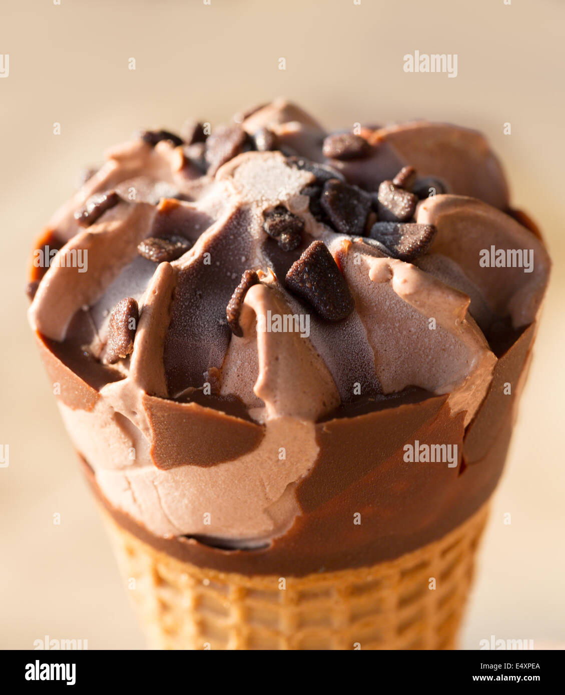 Chocolate ice cream sauce in hi-res stock photography and images - Alamy
