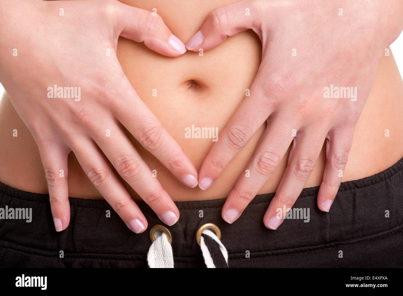 Flat tummy hi-res stock photography and images - Alamy