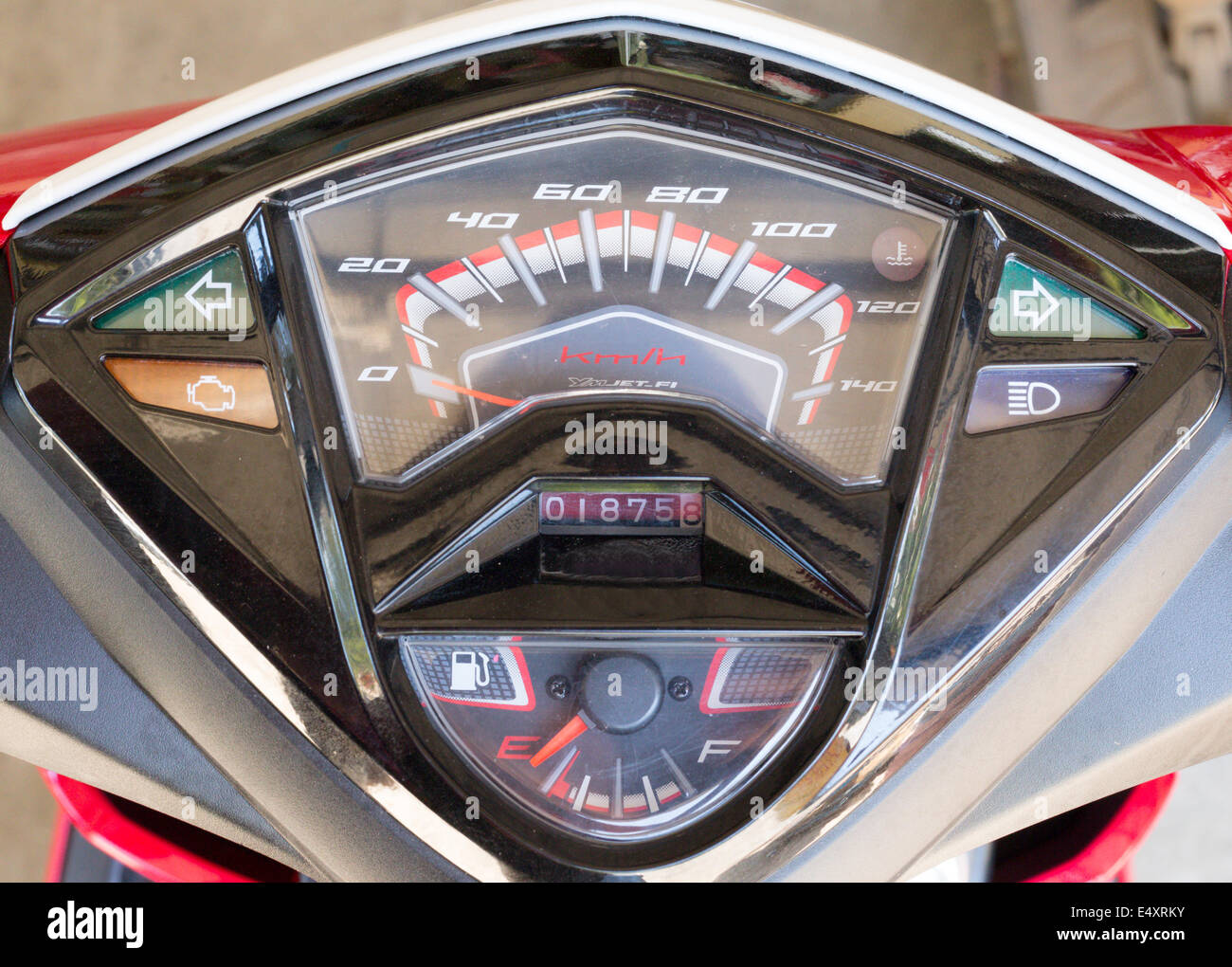 Motorbike speedometer hi-res stock photography and images - Alamy