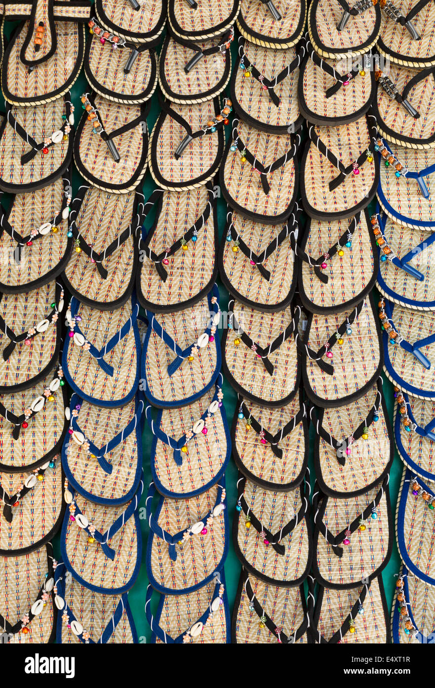 Straw shoes hi-res stock photography and images - Alamy