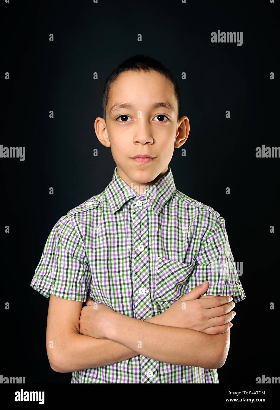 Sad boy looking camera hi-res stock photography and images - Alamy