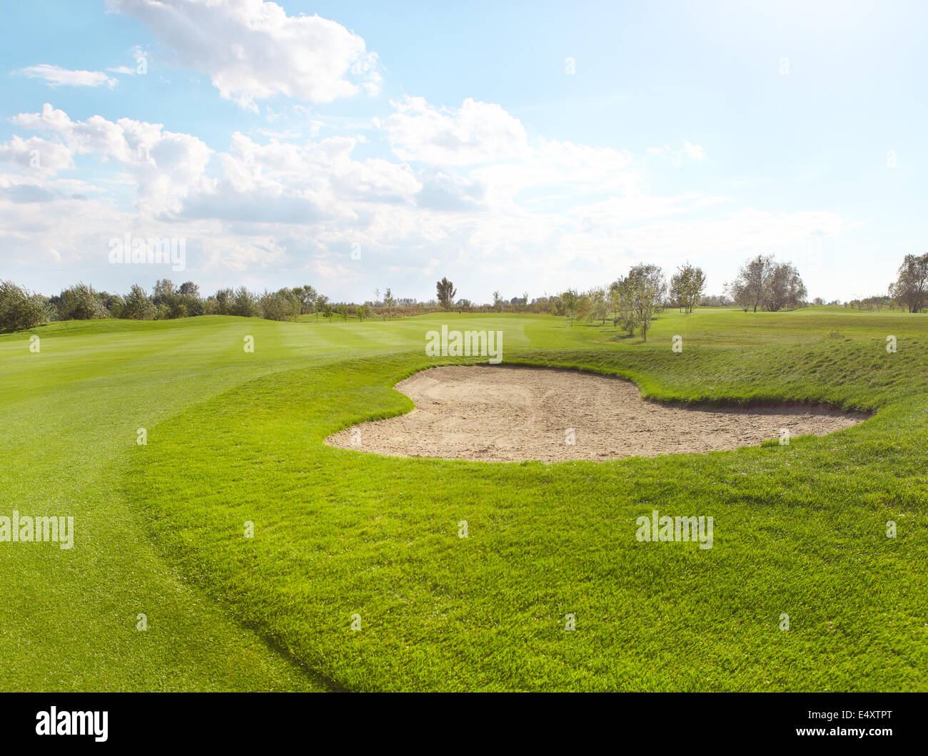 Empty fairway hi-res stock photography and images - Alamy