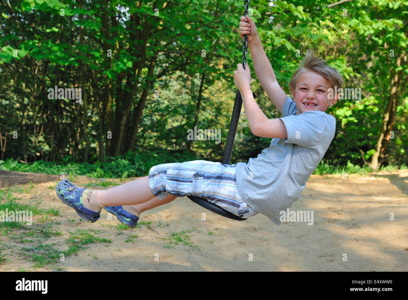 On the playground Stock Photo - Alamy