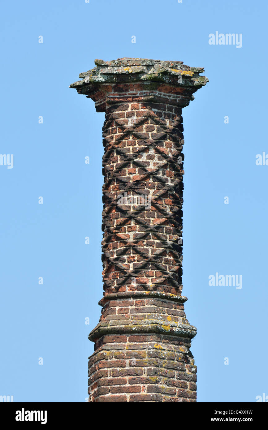 Medieval brick chimney stack hi-res stock photography and images - Alamy