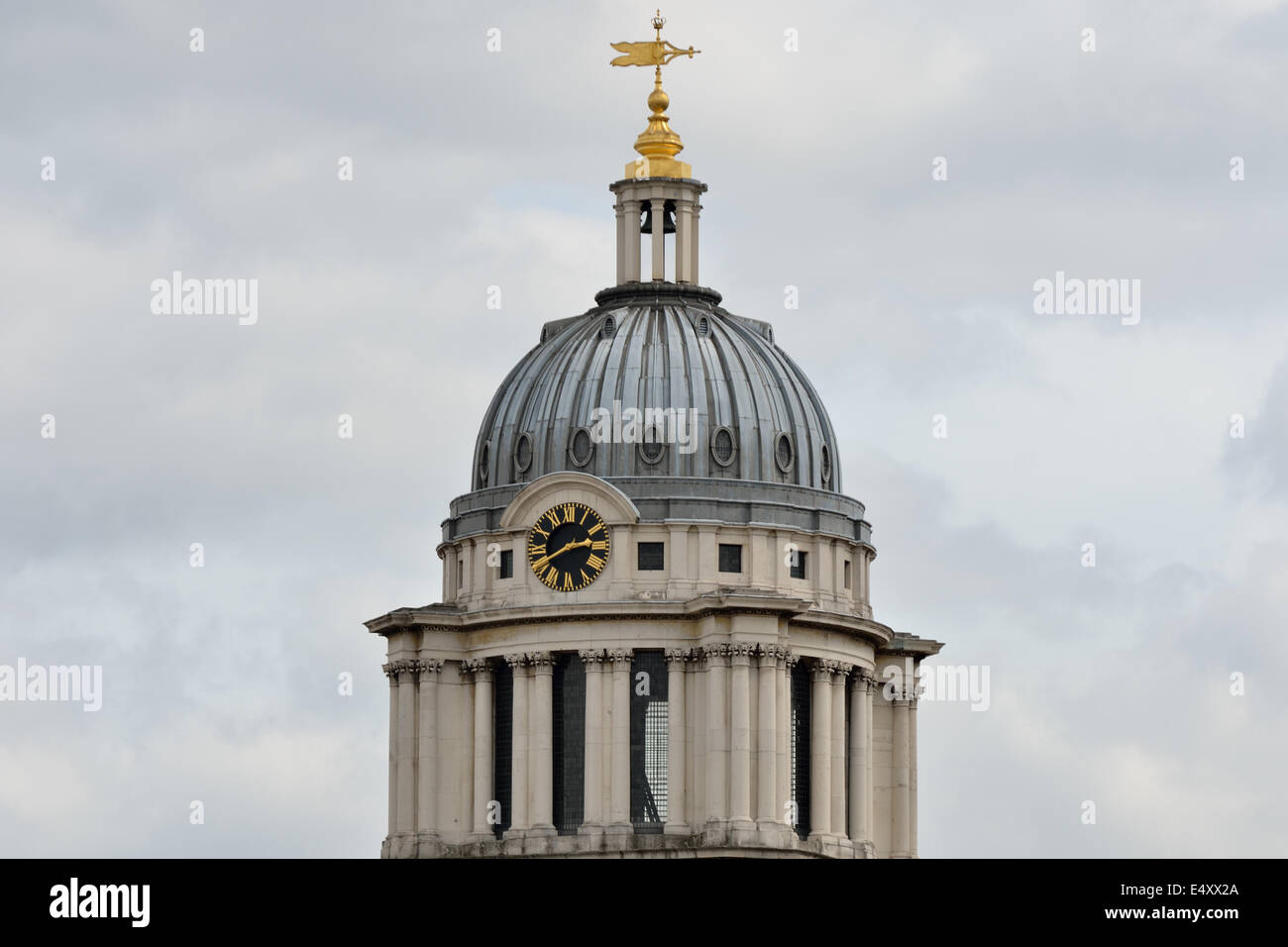 Grenwich College Dome Stock Photo - Alamy