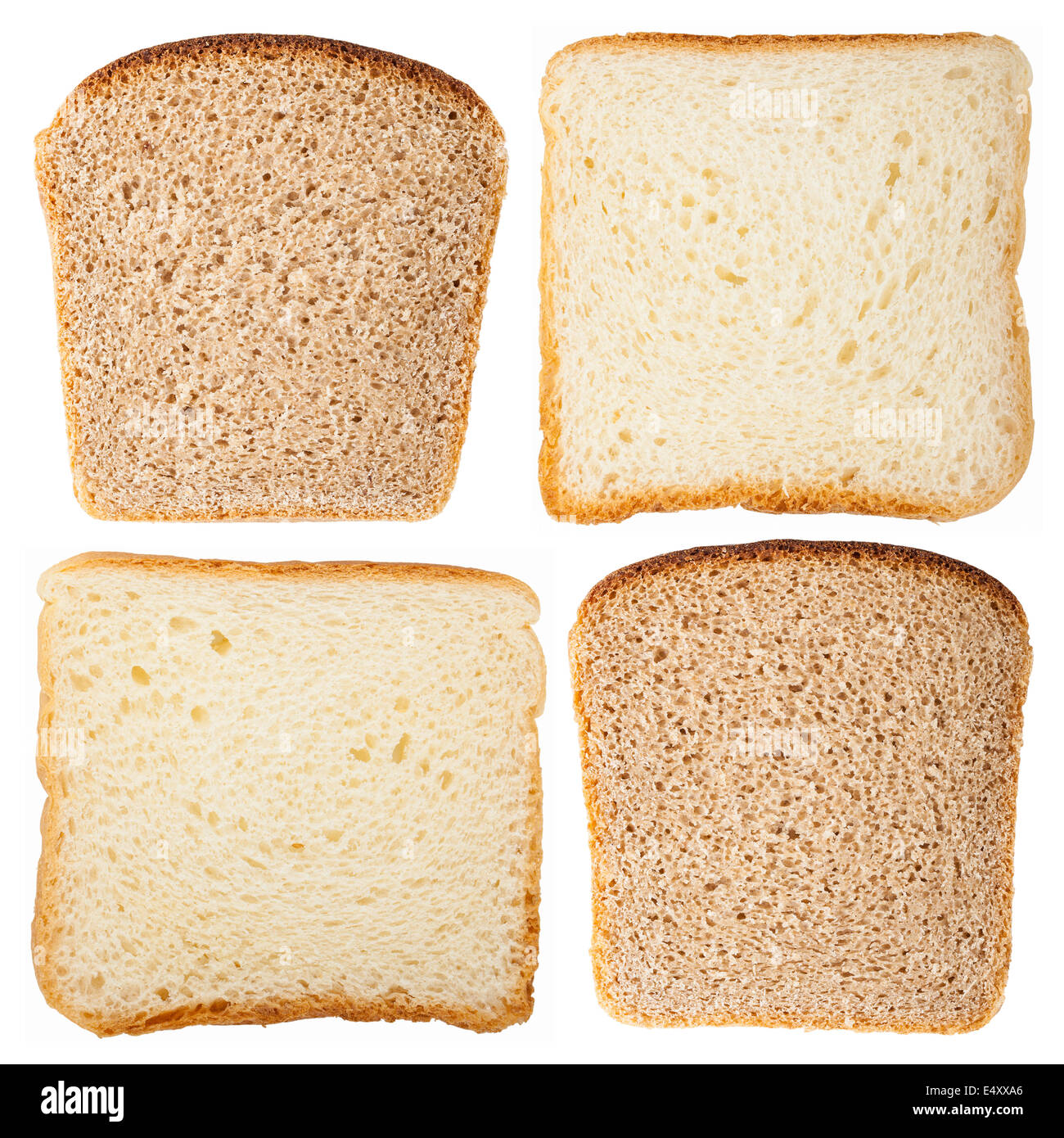 Cross section of bread Cut Out Stock Images & Pictures - Alamy