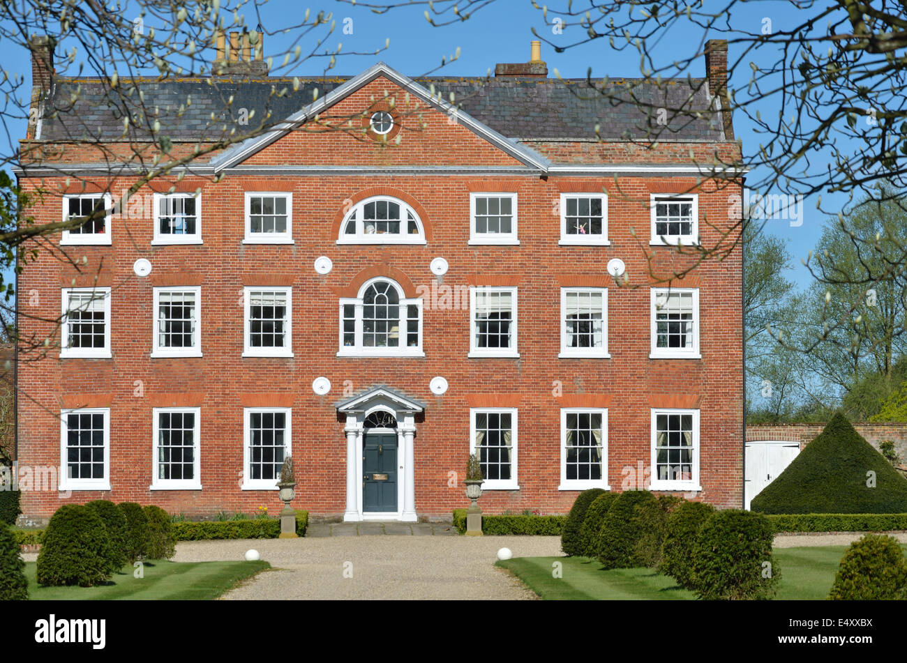 Front of Mansion Stock Photo - Alamy