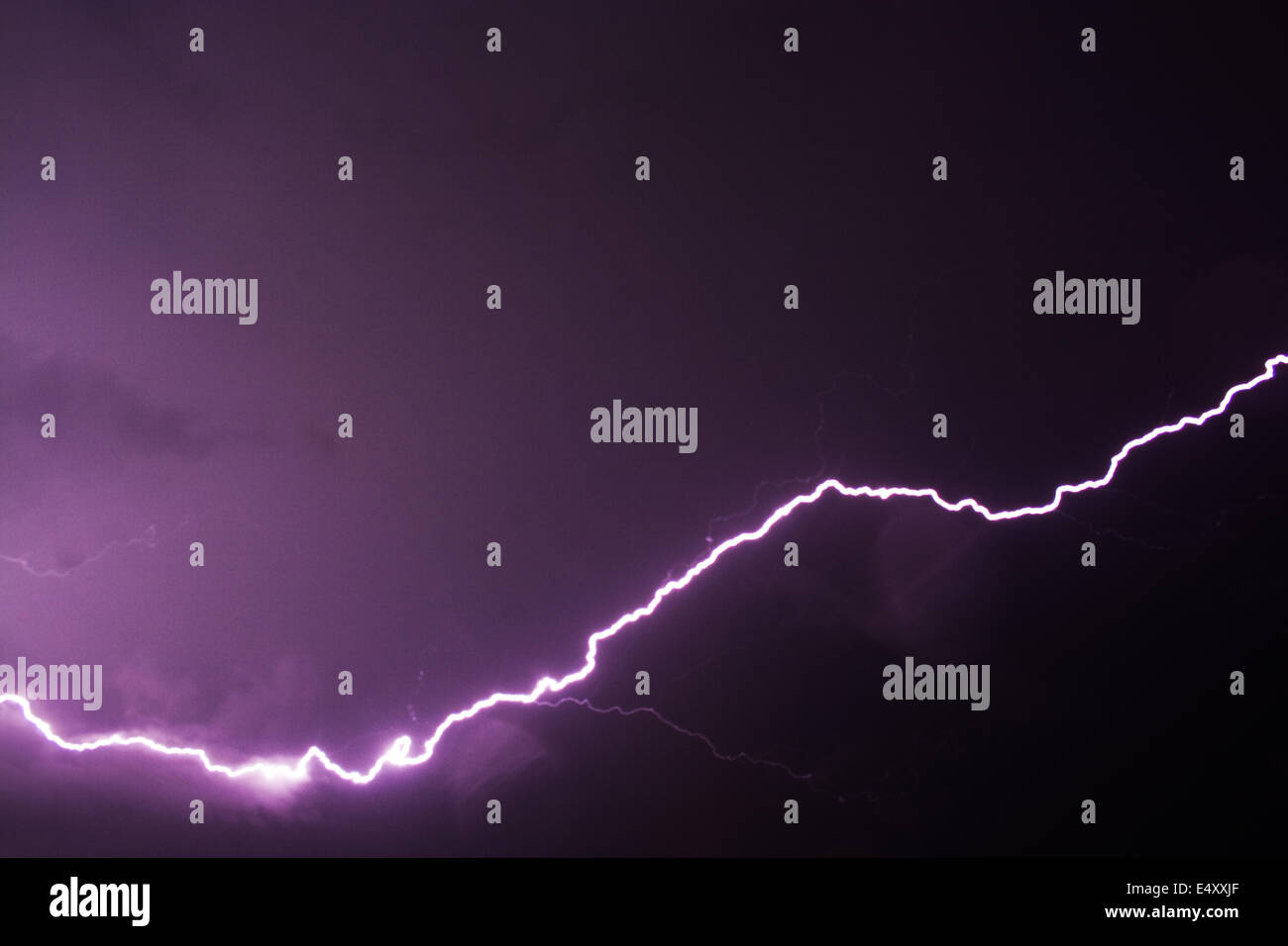 lightning at night Stock Photo - Alamy