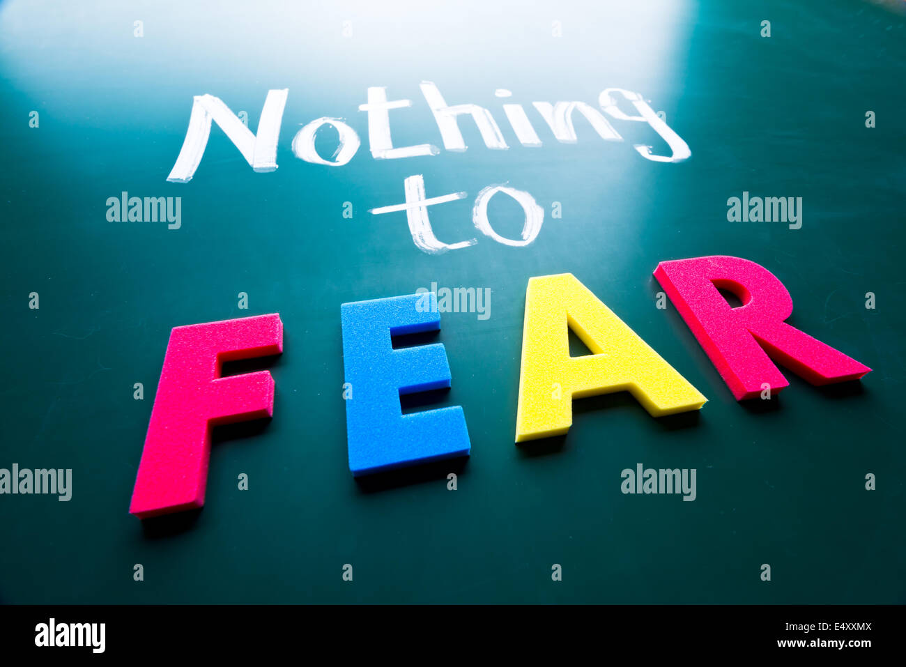 Nothing to fear Stock Photo - Alamy