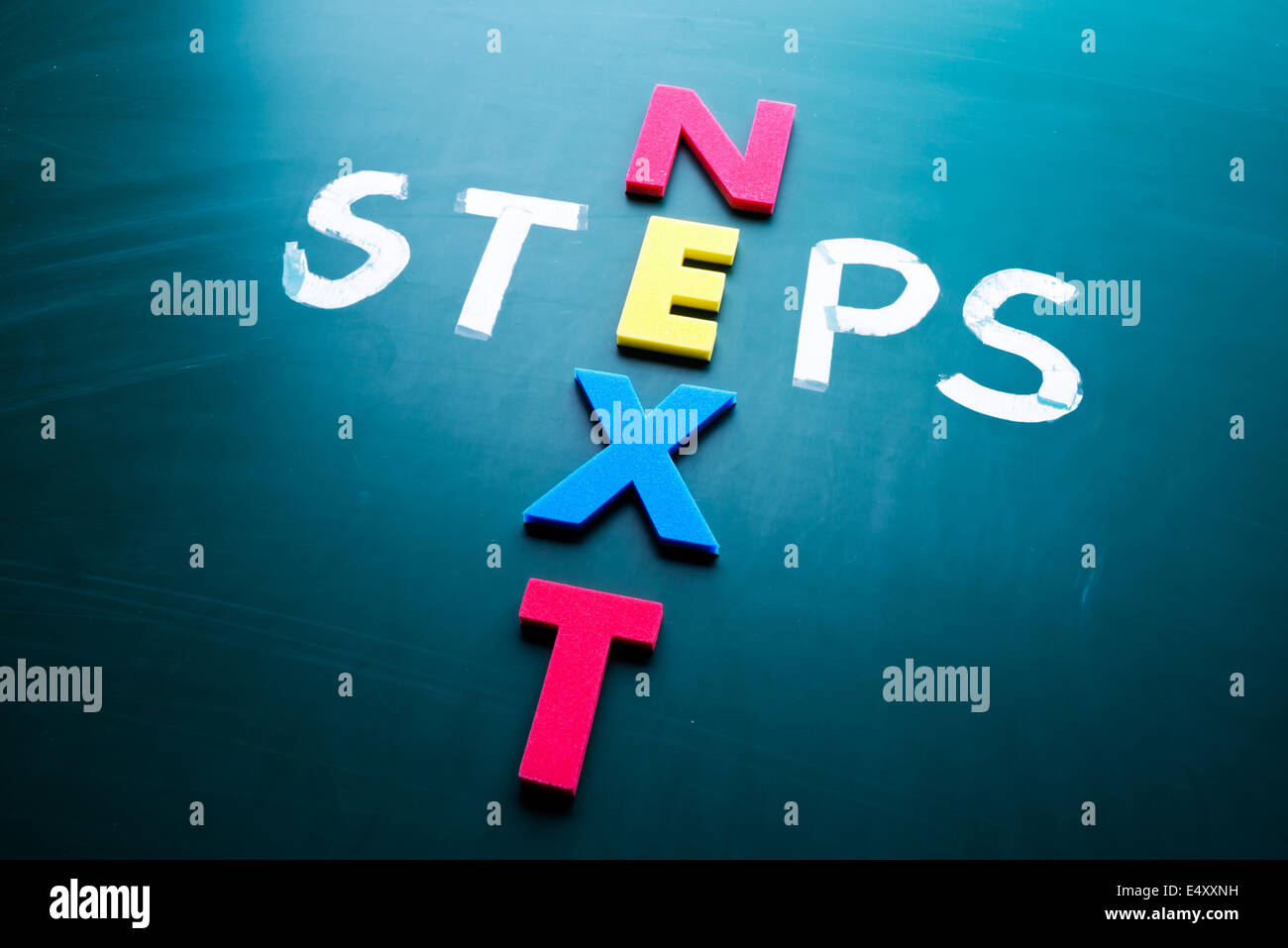 Next steps concept Stock Photo - Alamy