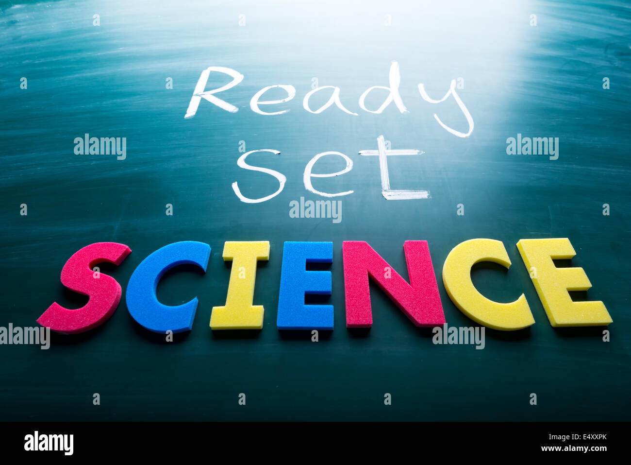 Chalkboard science words hi-res stock photography and images - Alamy
