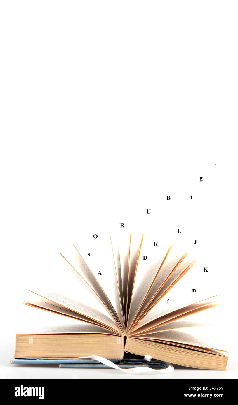 Creative student open book hi-res stock photography and images - Alamy