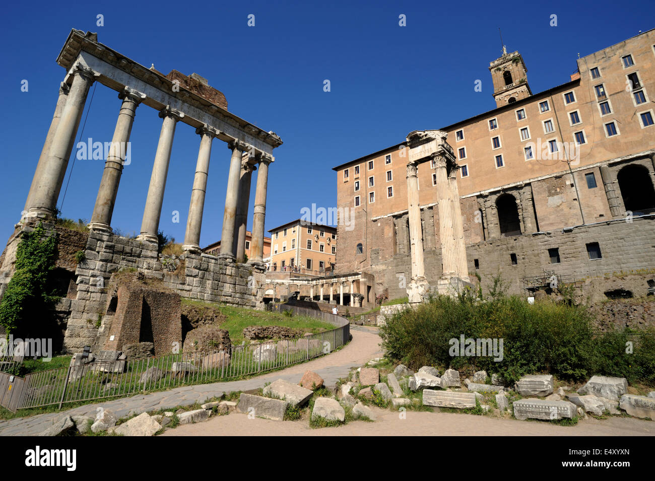 Capitoline temples hi-res stock photography and images - Alamy