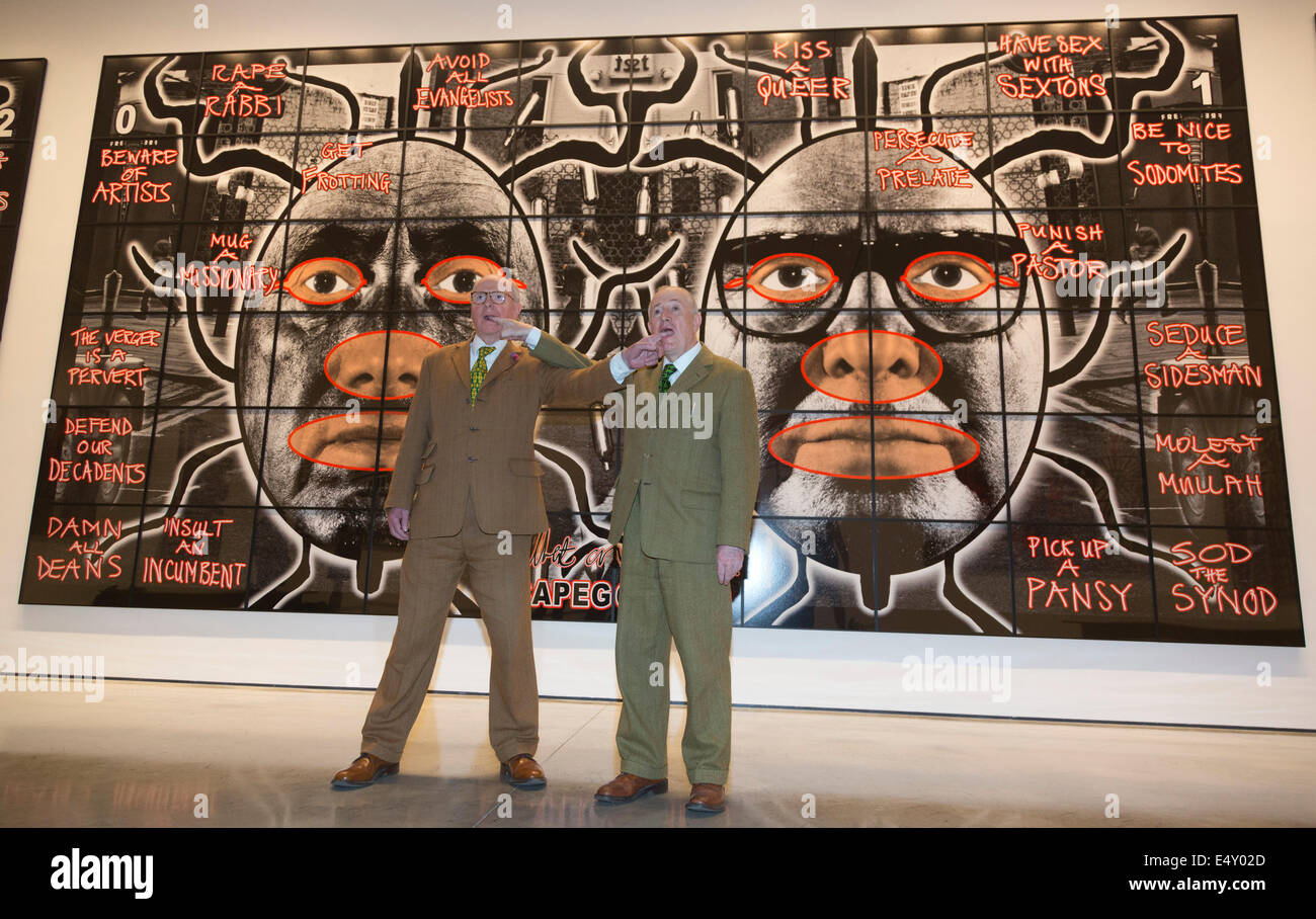 Scapegoating pictures for london exhibition hi-res stock photography ...