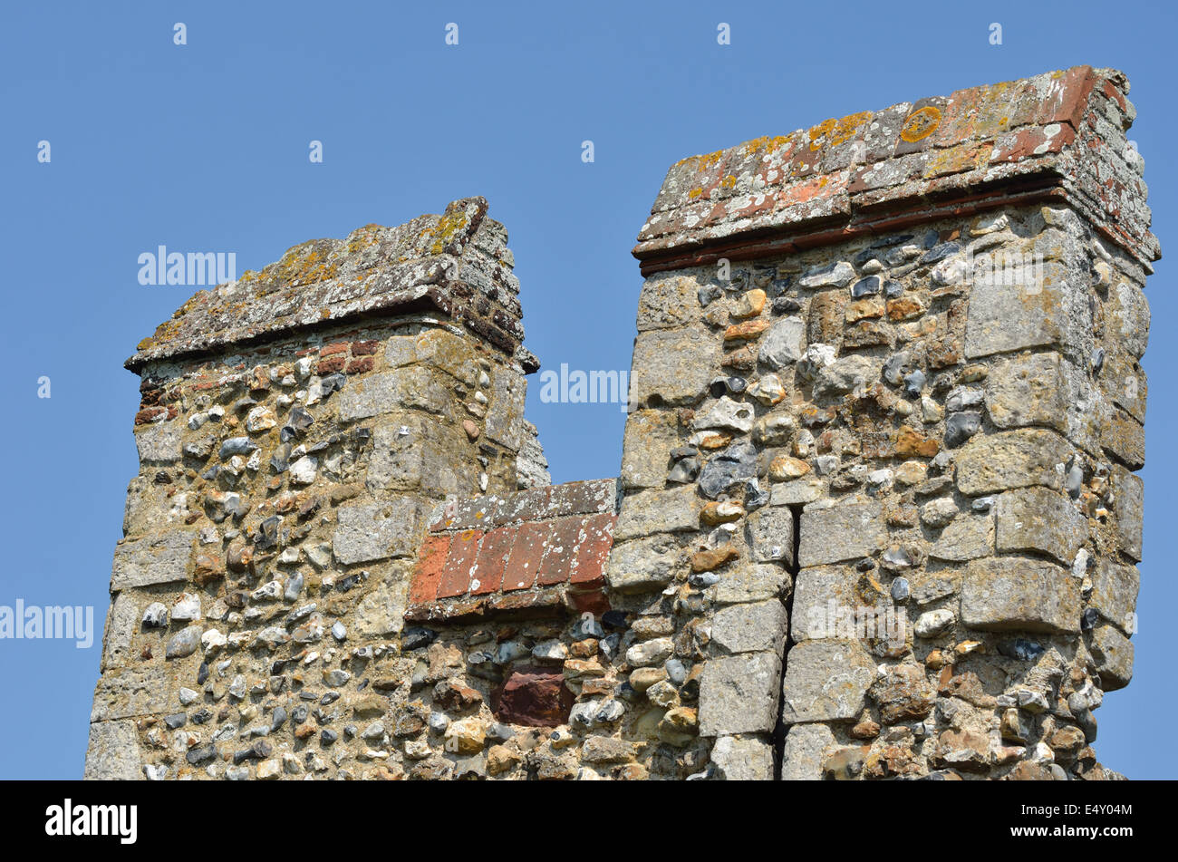 Castle Wall top Stock Photo - Alamy
