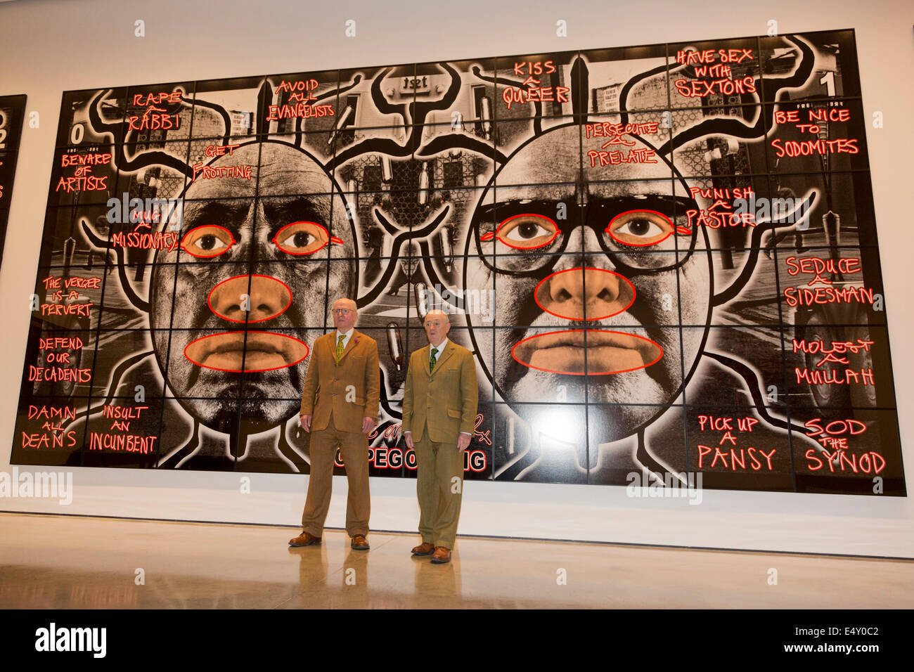 Scapegoating pictures for london exhibition hi-res stock photography ...