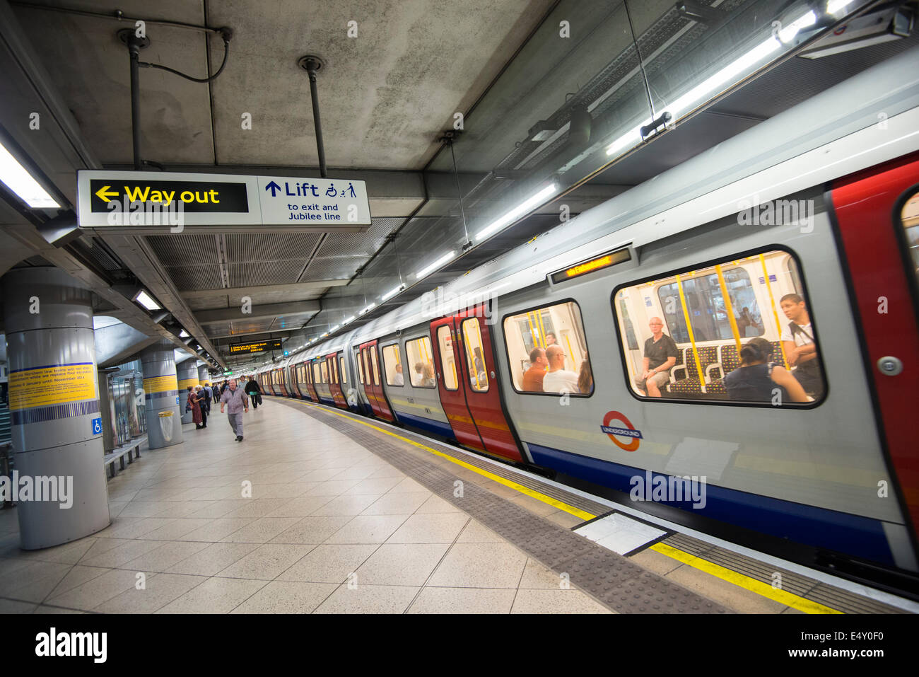 Westminster Underground Station in London England UK Stock Photo - Alamy
