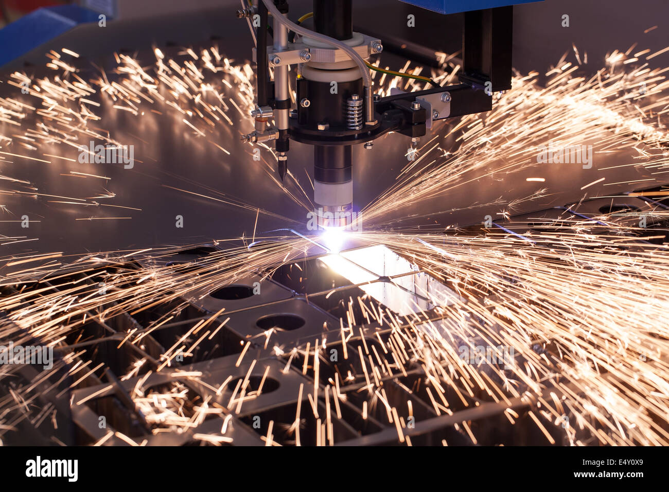 Industrial machine for plasma cutting Stock Photo - Alamy