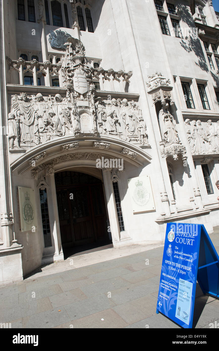 Supreme Court in London England UK Stock Photo - Alamy