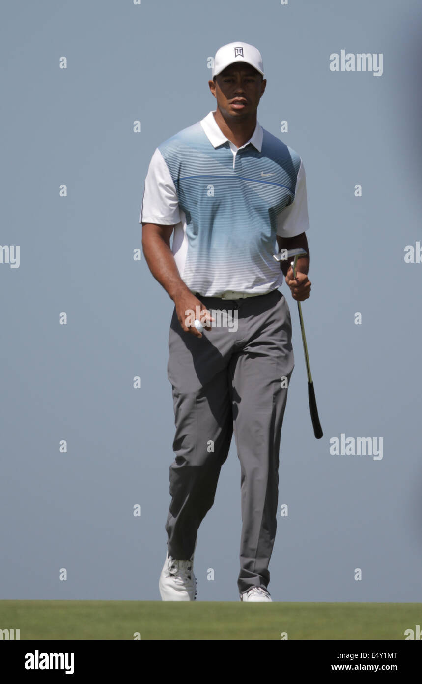 TIGER WOODS BRITISH OPEN GOLF CHAMPIONSHIP HOYLAKE ROYAL LIVERPOOL ...