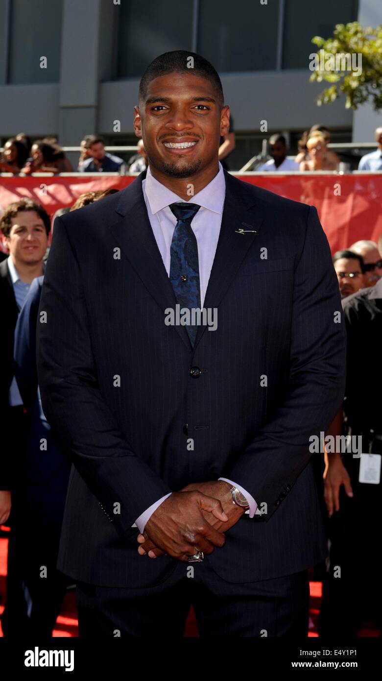 Los Angeles, CA, USA. 16th July, 2014. Michael Sam at arrivals for The ...