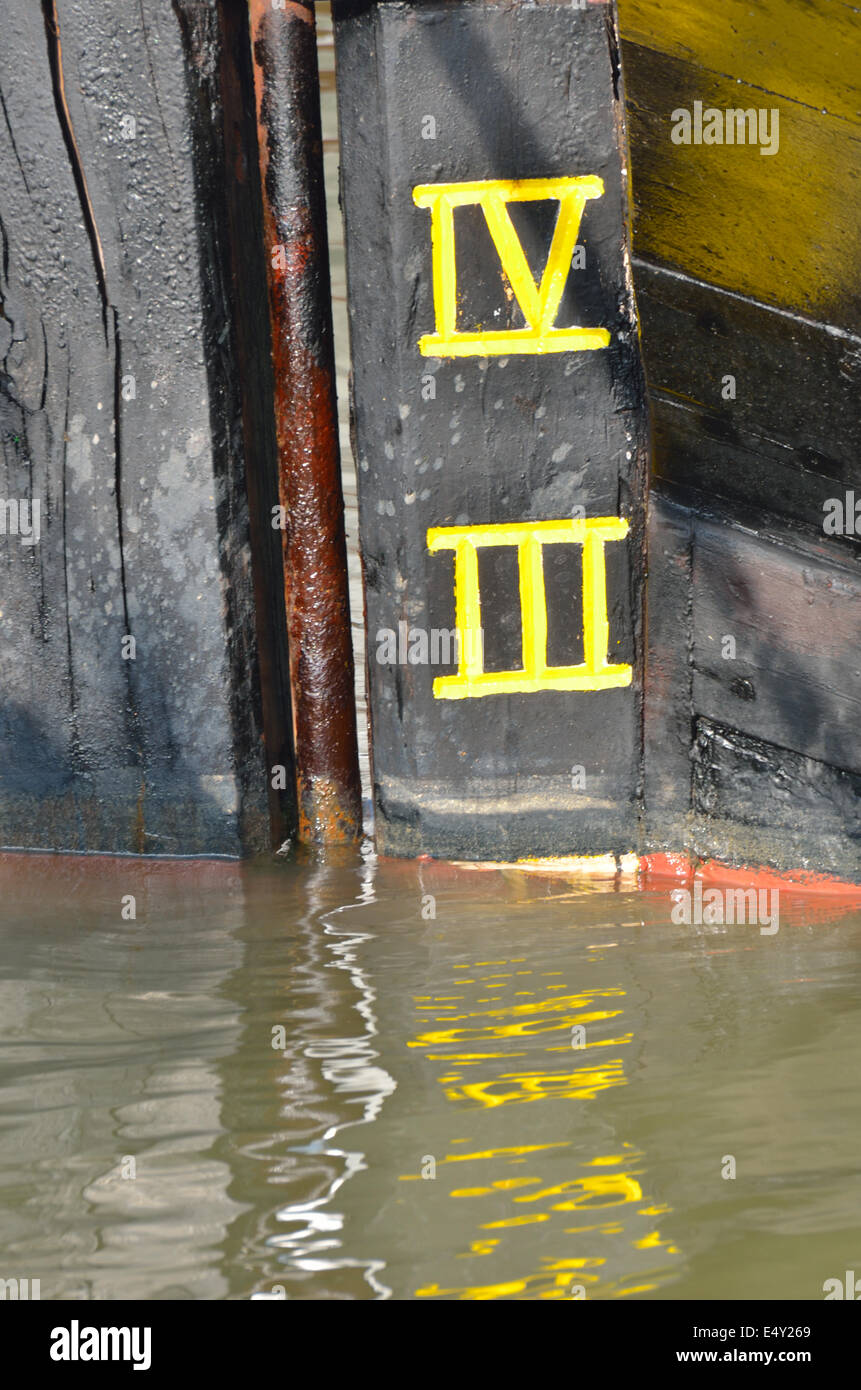 Ship depth gauge hi-res stock photography and images - Alamy
