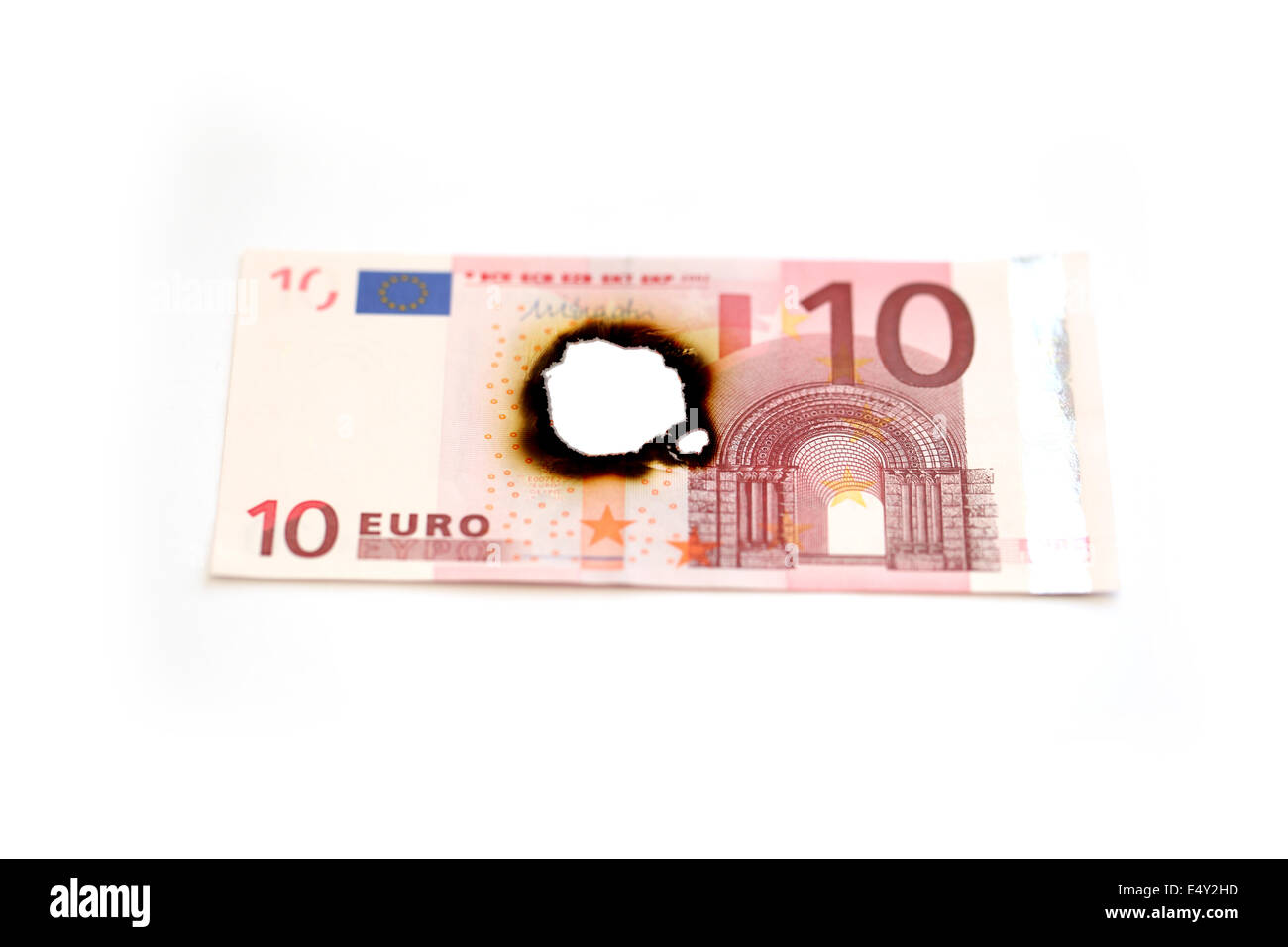 Burning money bill Cut Out Stock Images & Pictures - Alamy