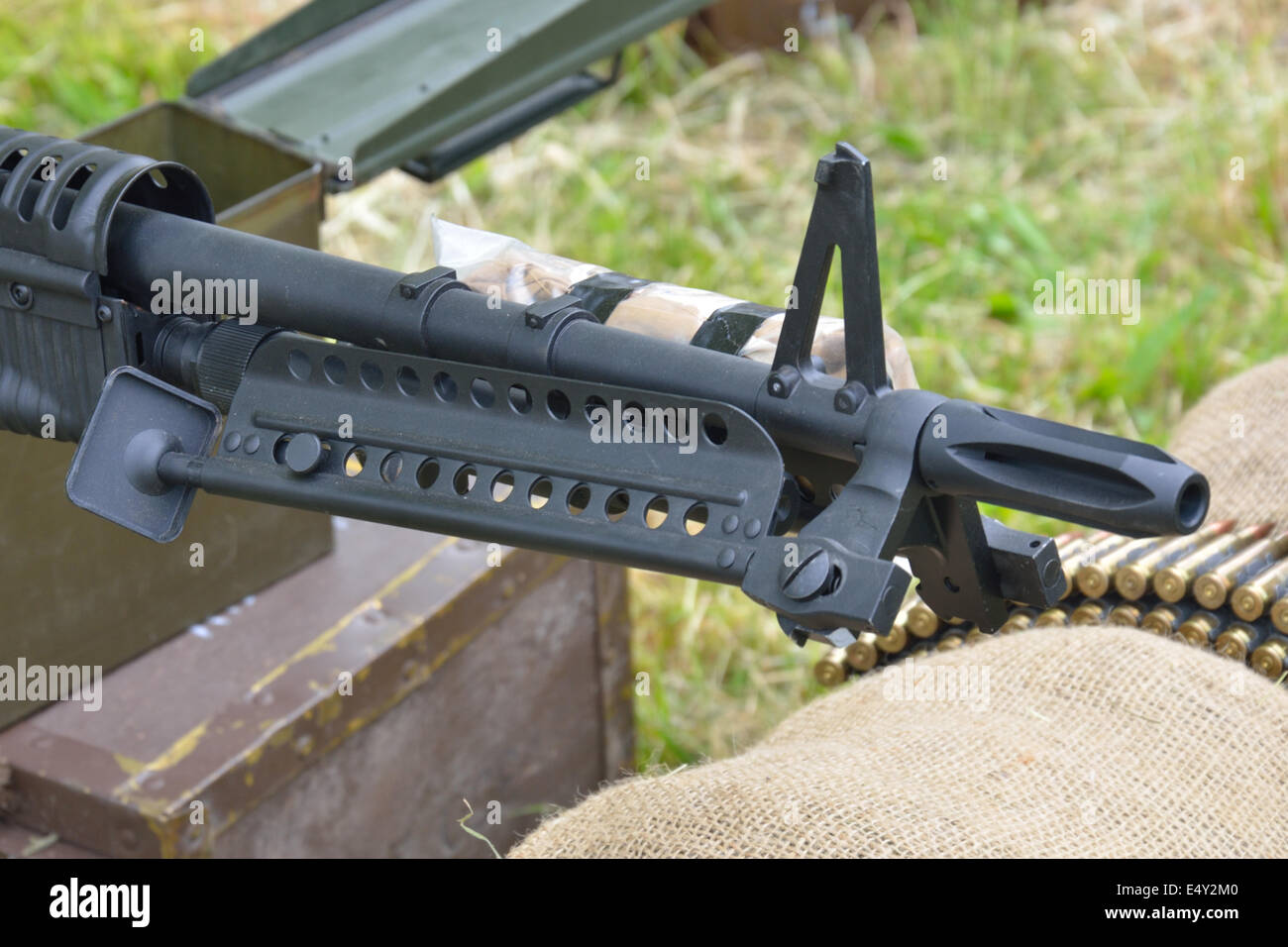 Machine gun barrel hi-res stock photography and images - Alamy