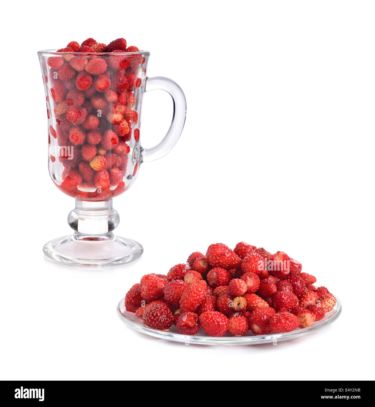 Pink strawberries Cut Out Stock Images & Pictures - Alamy