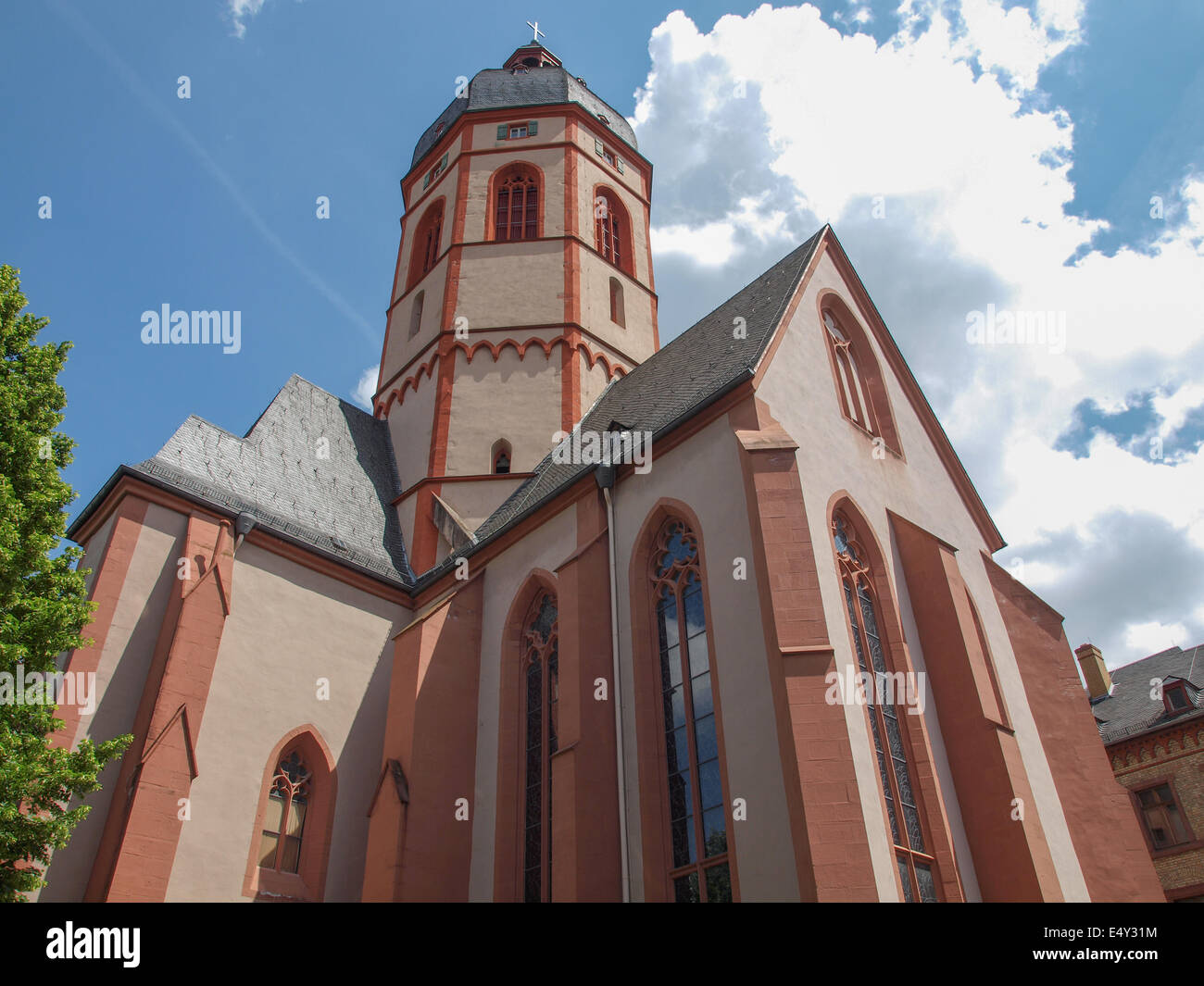 St Stephan church Mainz Stock Photo - Alamy