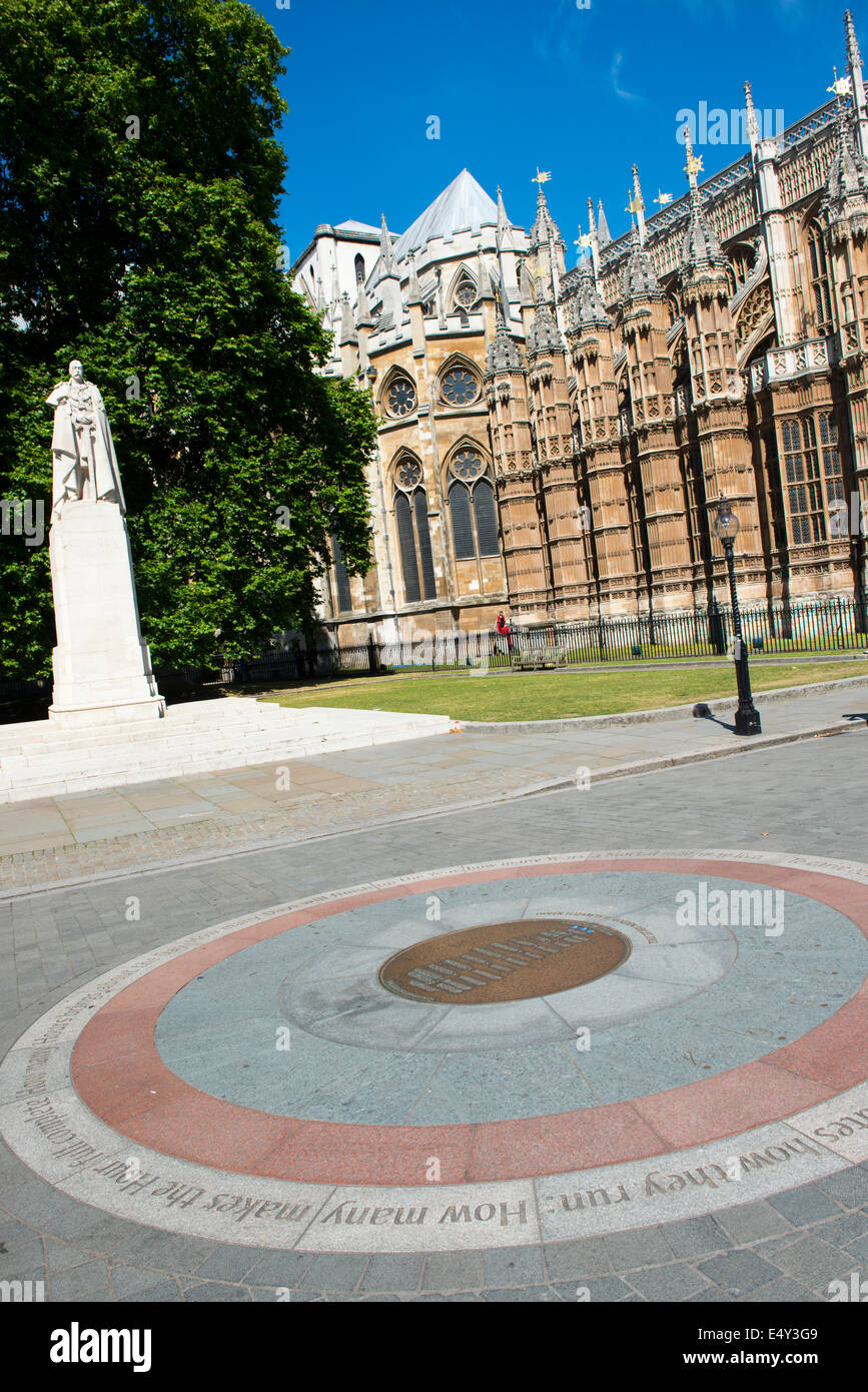 The Thames Sundial Trail in London England UK Stock Photo - Alamy