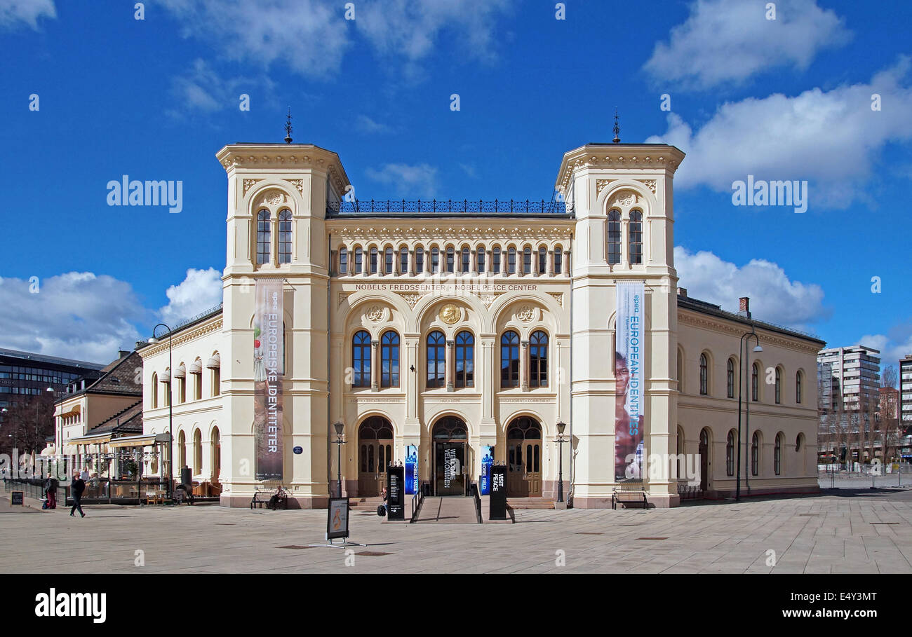 Nobel Peace Center Oslo Norway Stock Photo - Alamy
