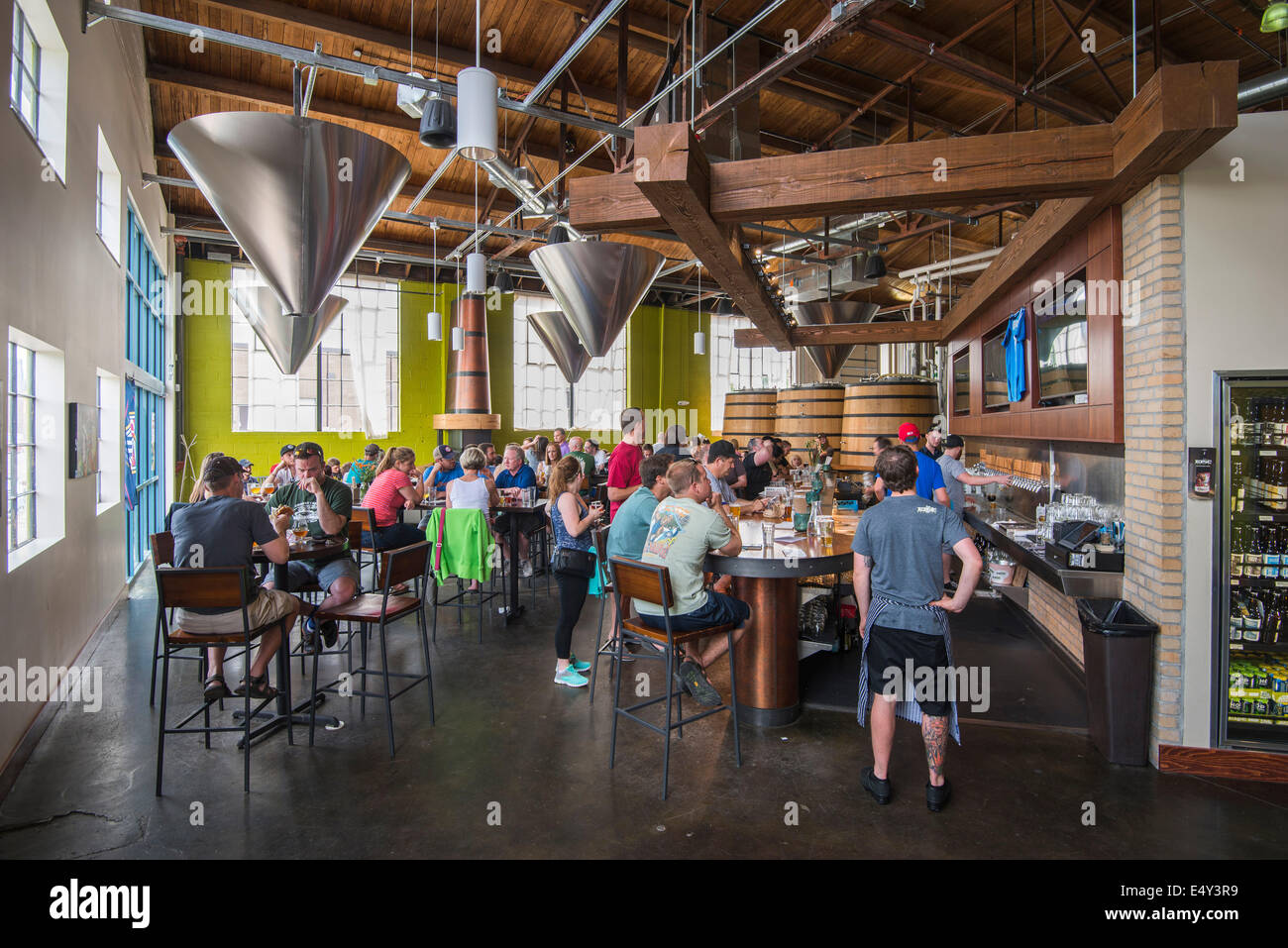 Epic Brewery, Denver, Colorado, USA Stock Photo - Alamy