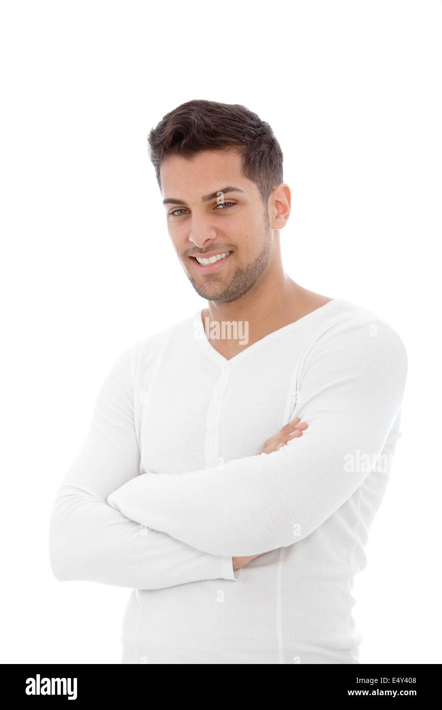 Indian young unshaven man hi-res stock photography and images - Alamy