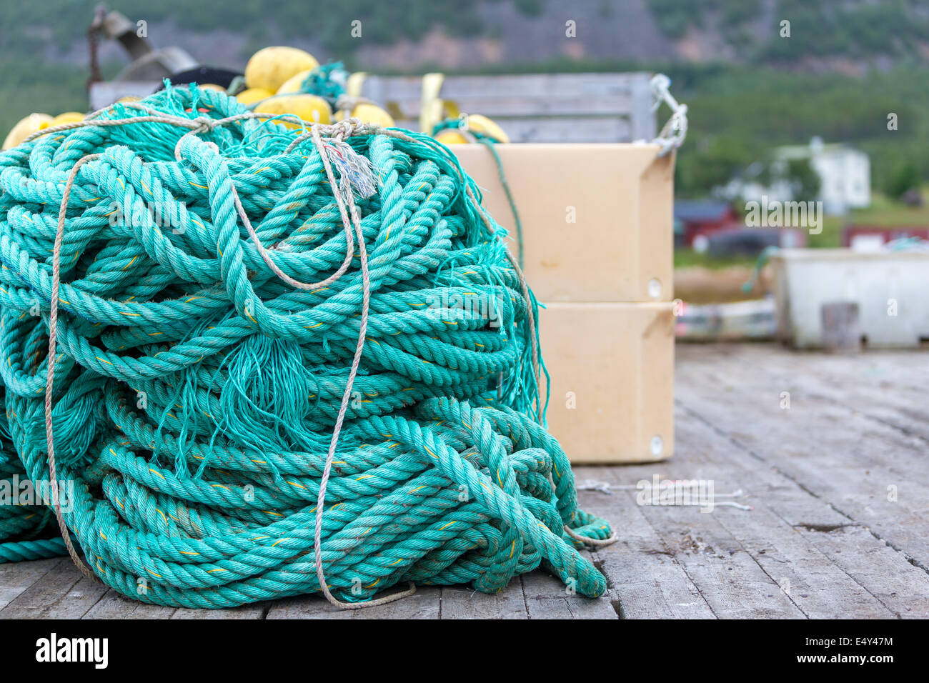Pile of rope hi-res stock photography and images - Alamy