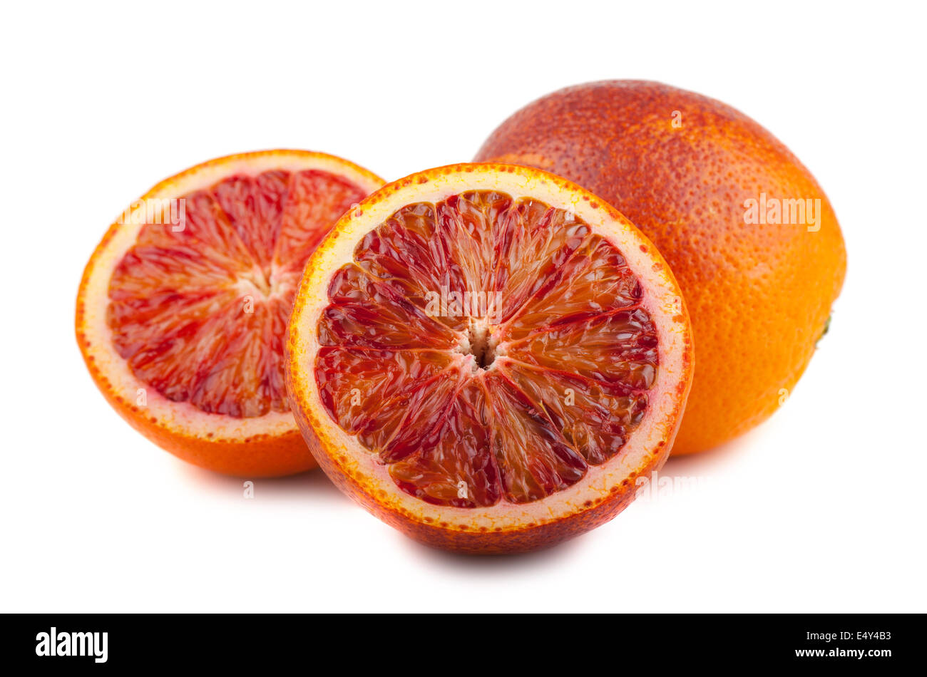 Two halves ripe fresh Cut Out Stock Images & Pictures - Alamy